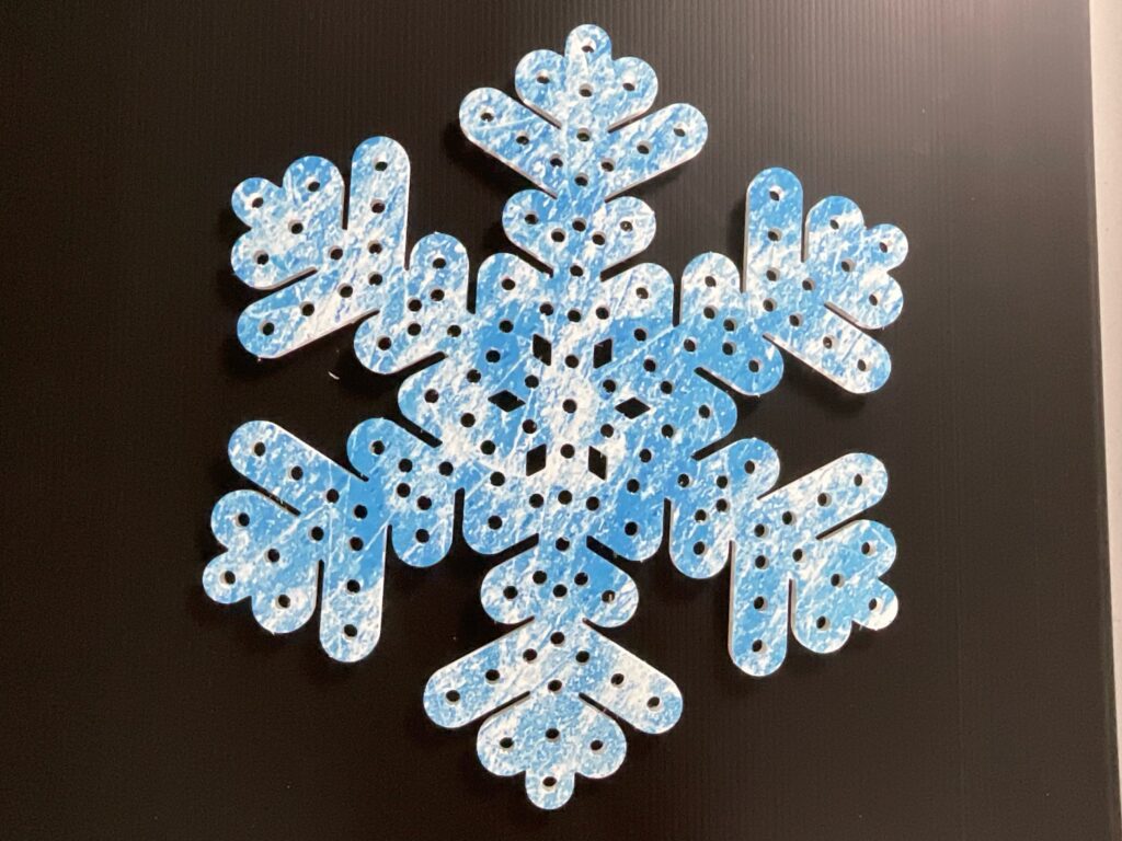 Impression Flake A Small - Christmas Props Australia